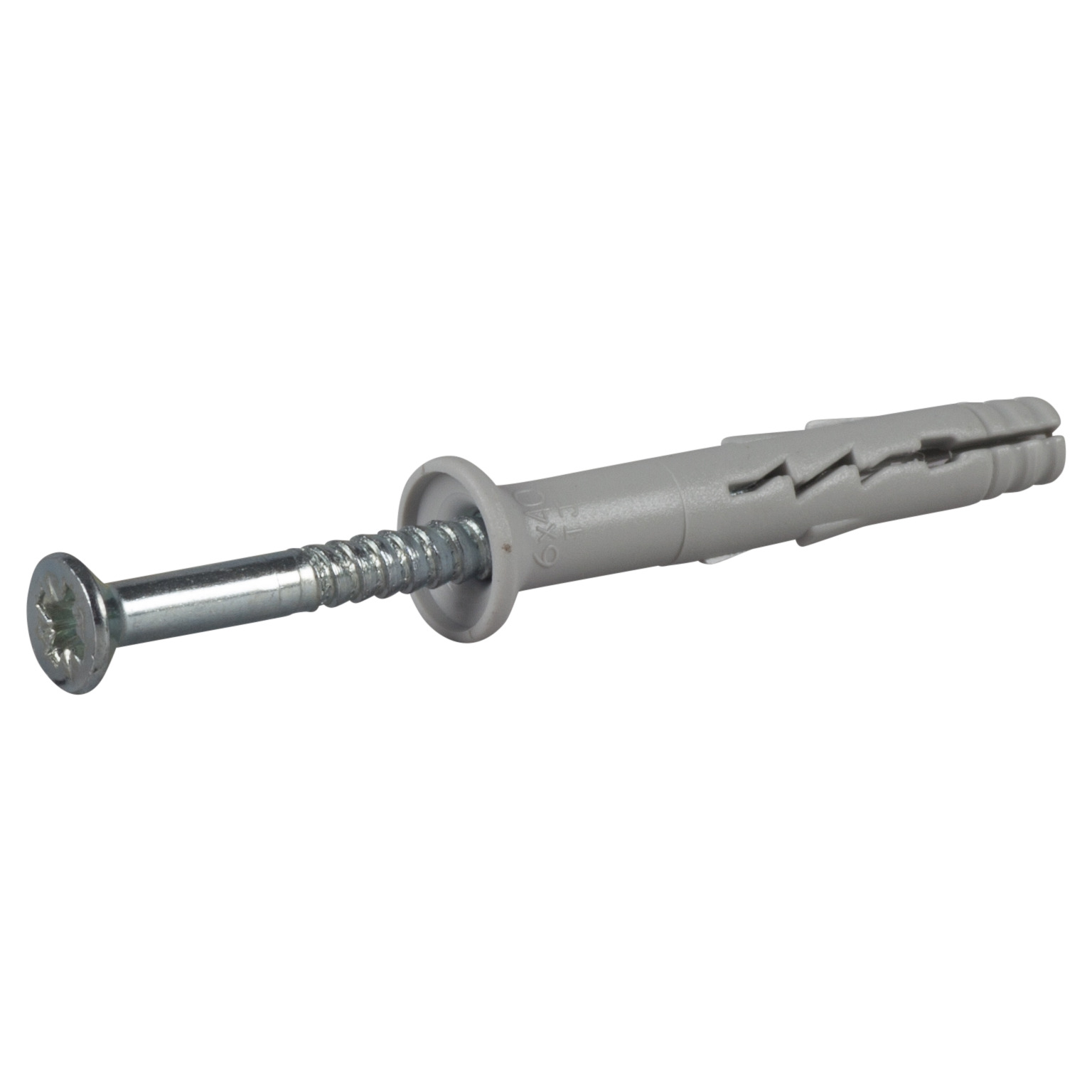 SPIKPLUGG 6X40 FH FZB 200ST | Beijer Byggmaterial