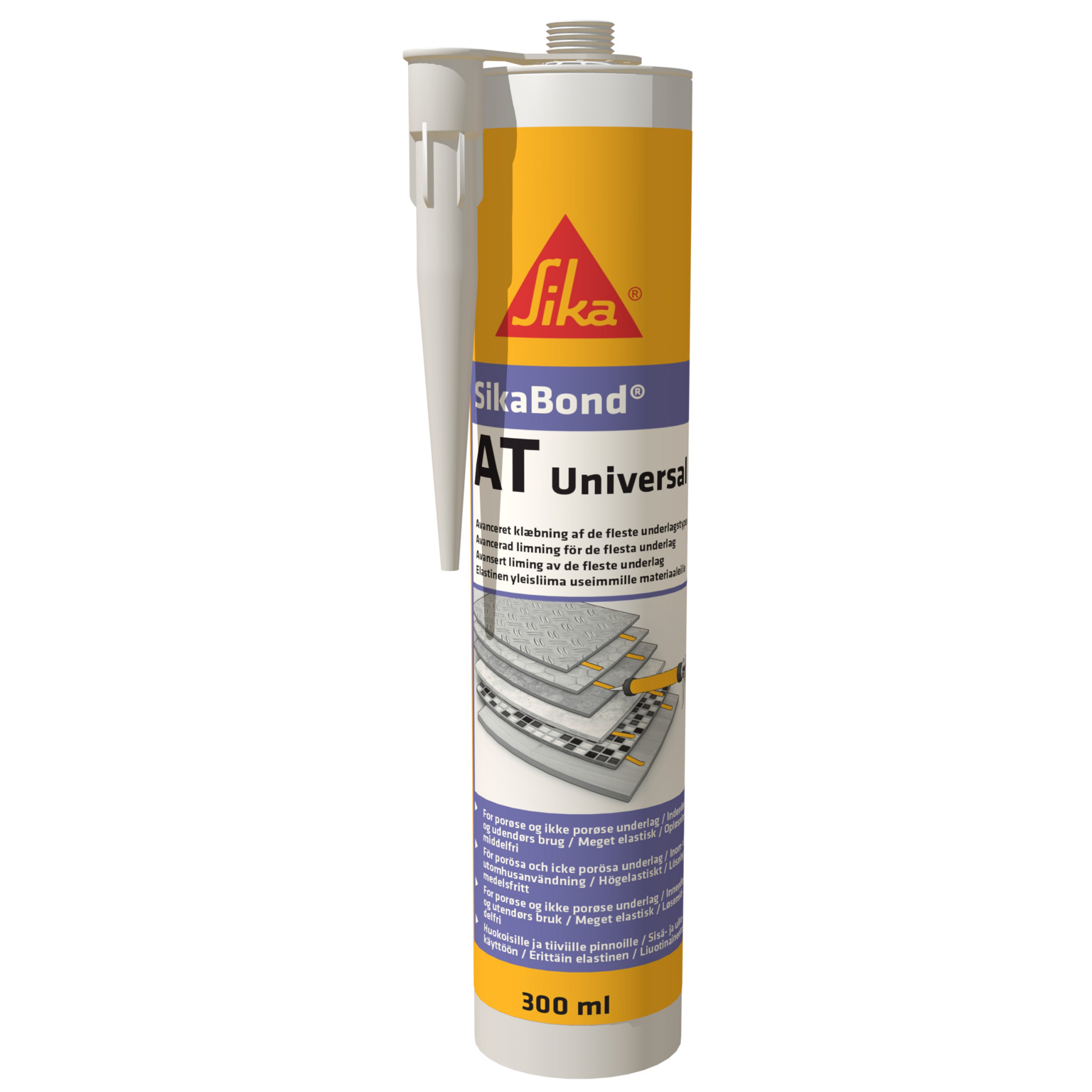 MONTERINGSLIM SIKABOND AT-UNIVERSAL | Beijer Byggmaterial