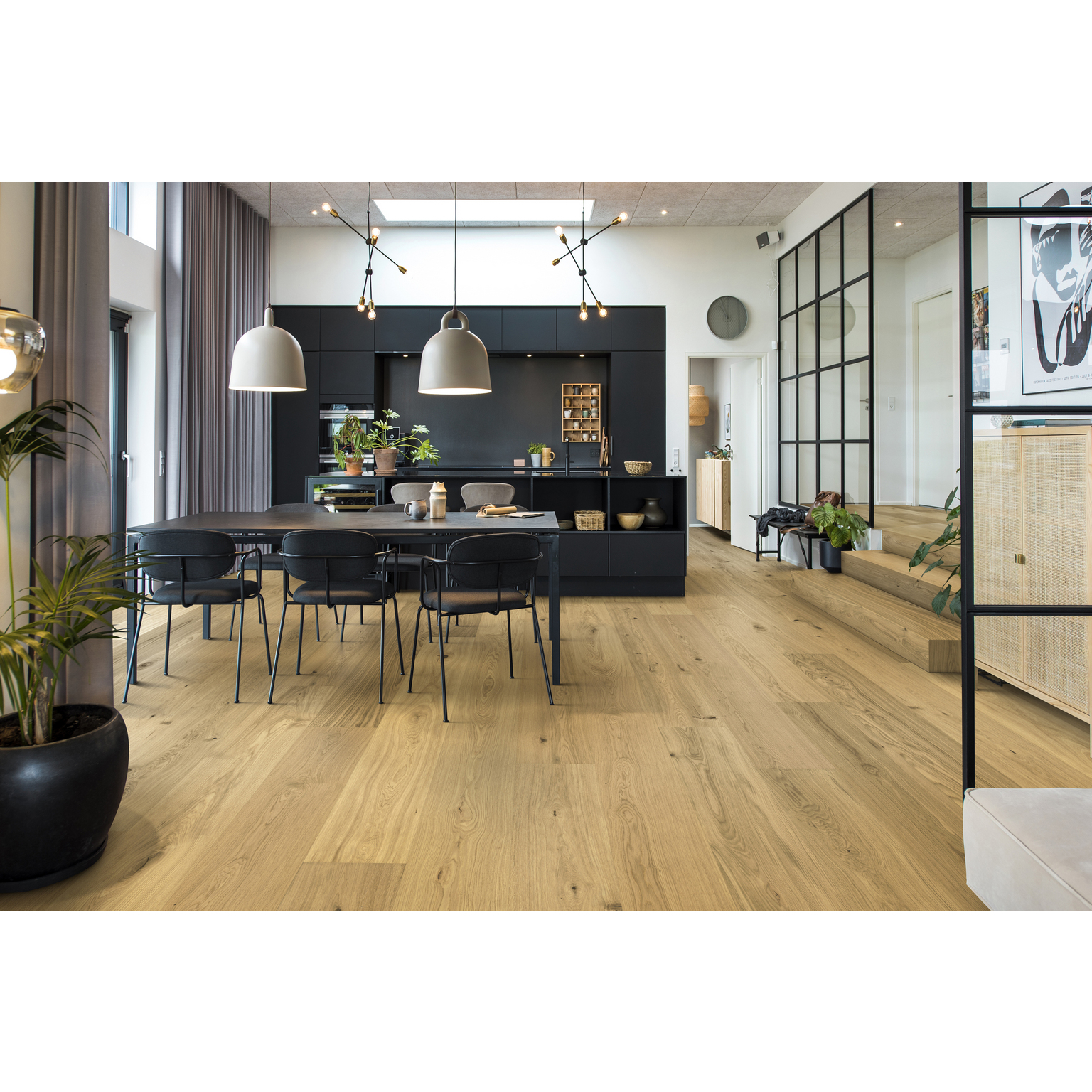 TRÄGOLV HÄRDAD EK EKET XXL 1,934M2/PKT NAT BRUSH NATURAL | Beijer ...