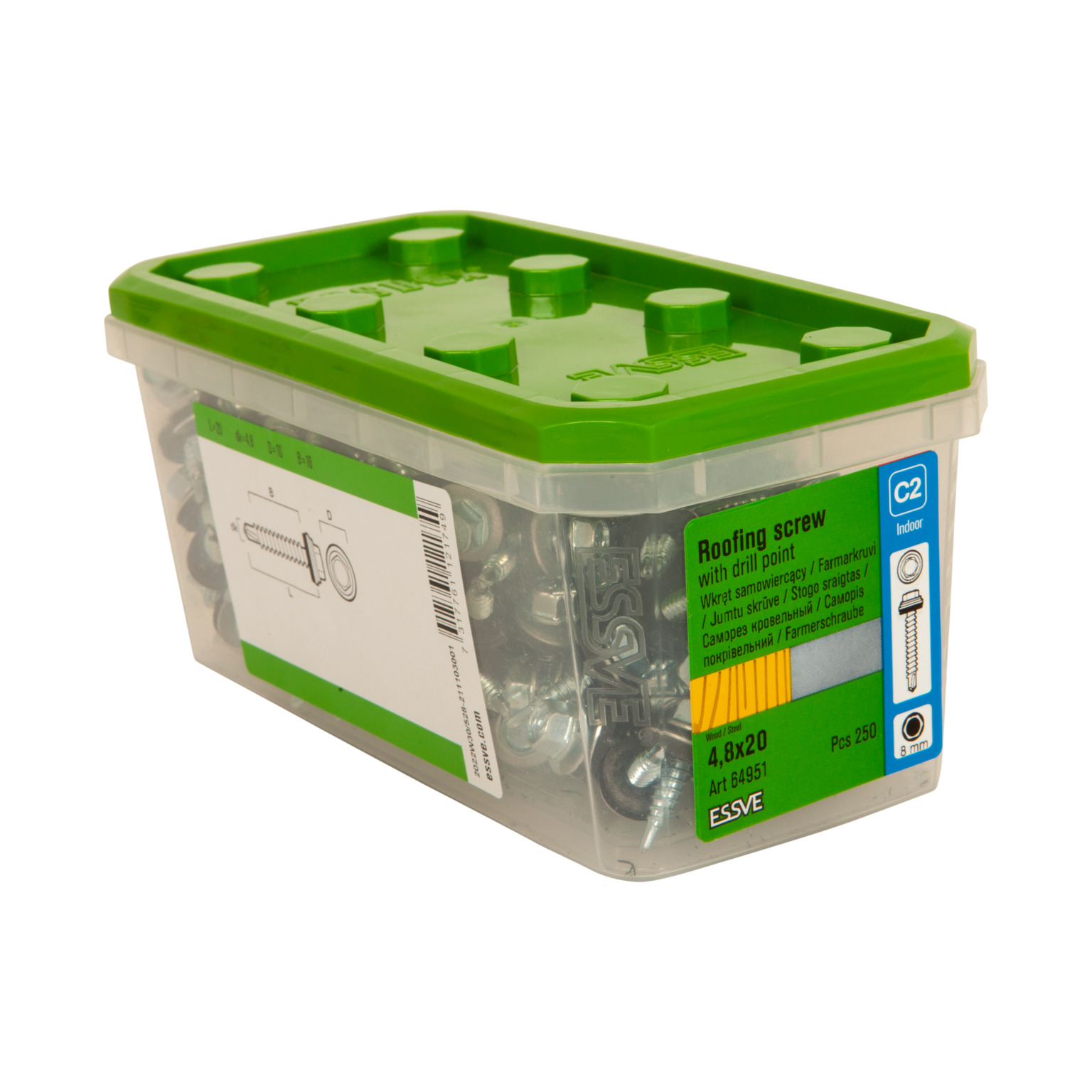 FARMARSKRUV DP FZB 4.8X20 | Beijer Byggmaterial