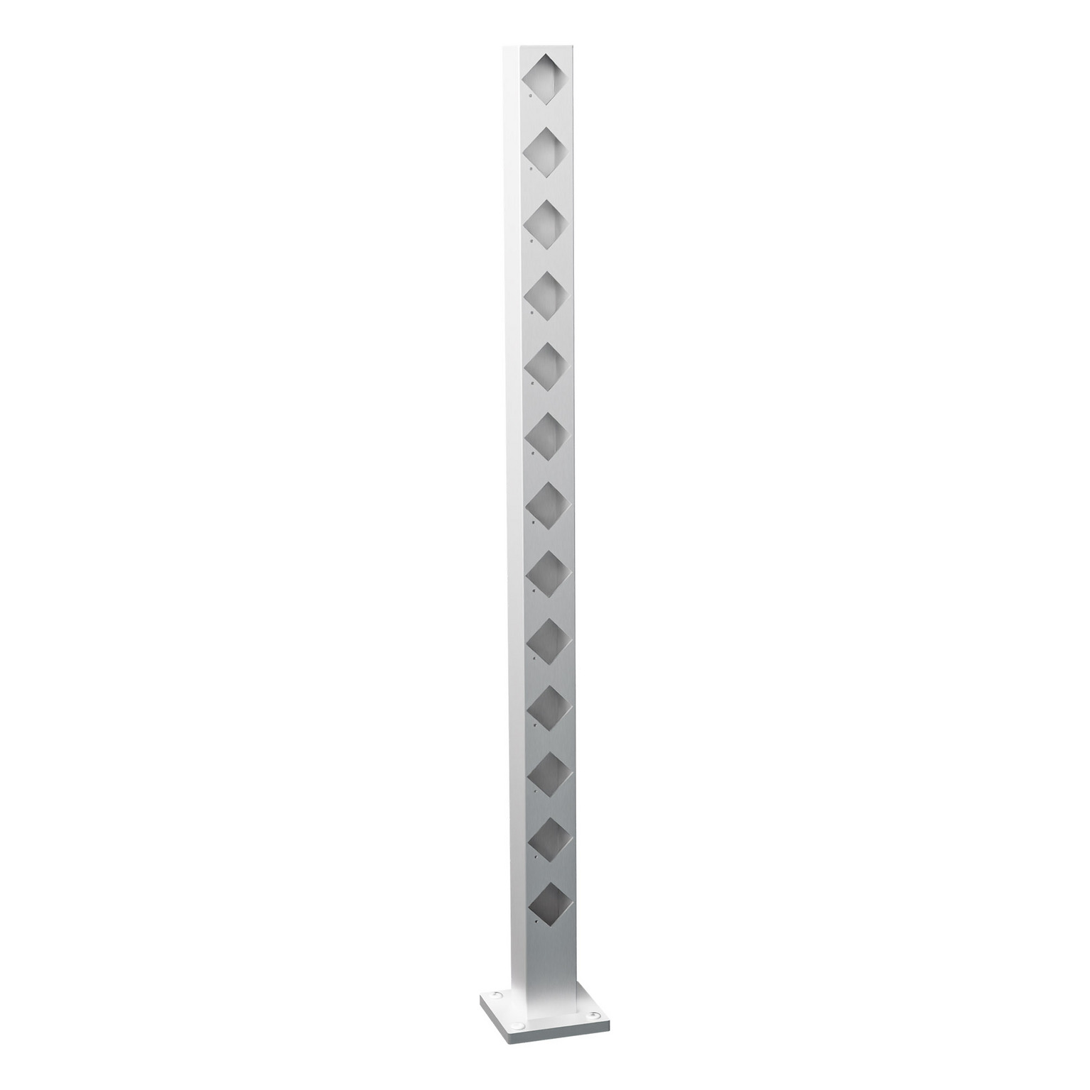 ÄNDSTOLPE 1255 BOLMEN NAT STAKETSTOLPE ALUMINIUM | Beijer Byggmaterial