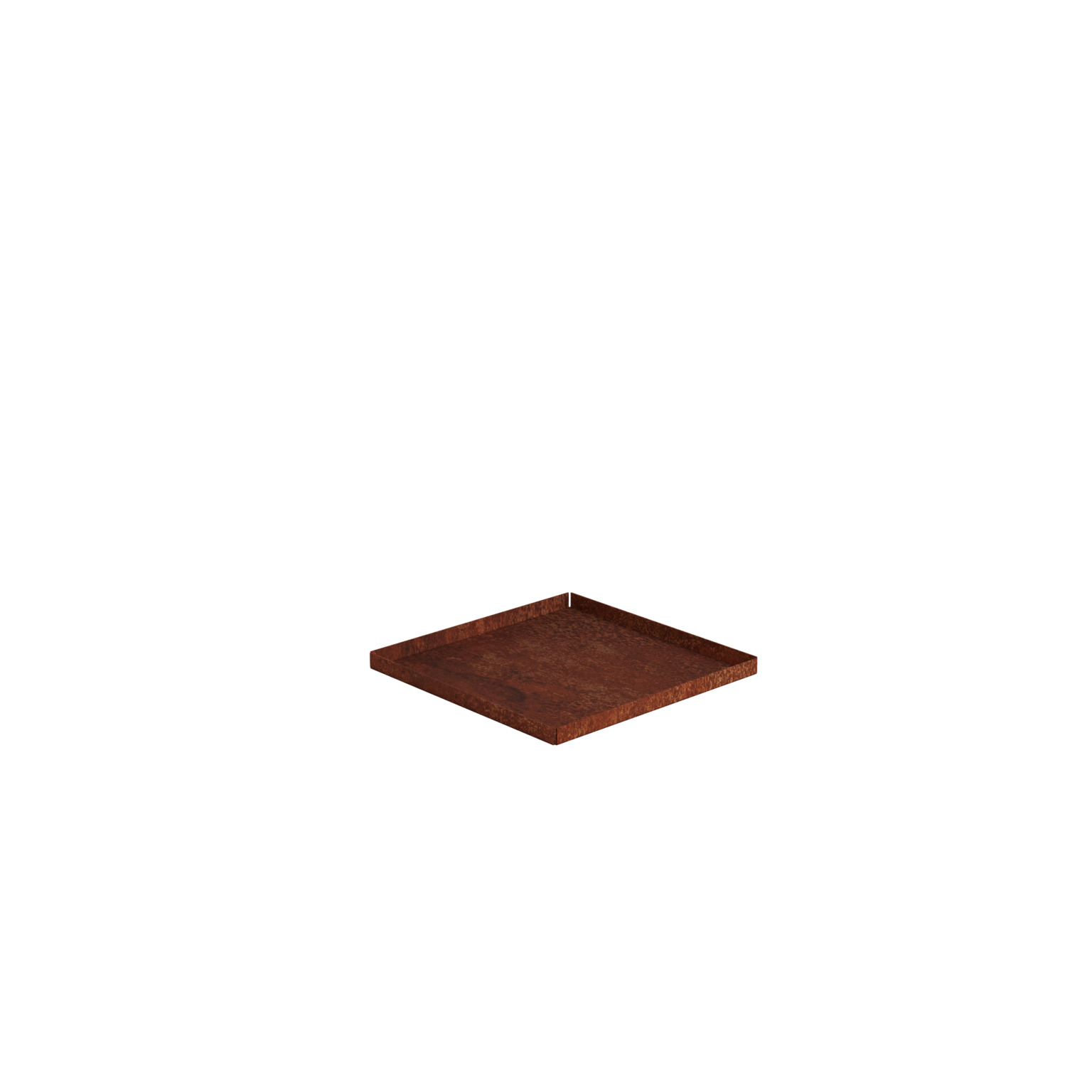 BOTTENPLATTA ODLA BLOMKRUKA CORTEN 35X35X40CM | Beijer Byggmaterial