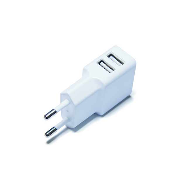 USB LADDARE DUAL VIT GREENMOUSE | Beijer Byggmaterial