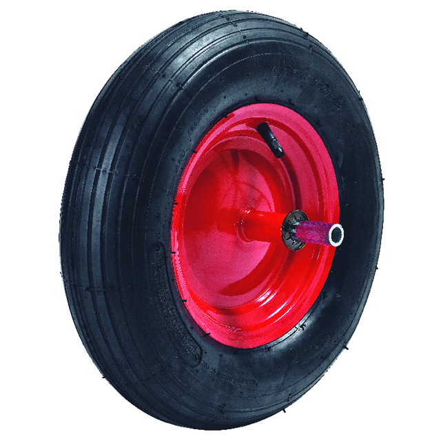 HJUL SKOTTKÄRRA 4.00-8 INKL. AXEL & PLÅTFÄLG | Beijer Byggmaterial