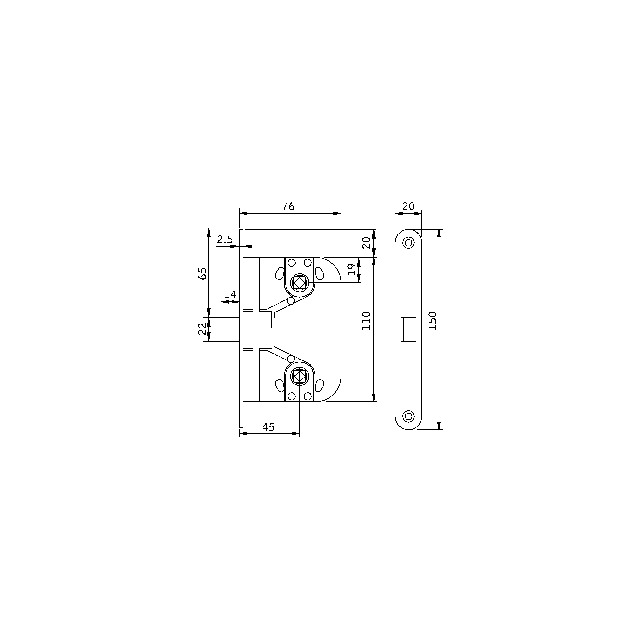 LÅSHUS 414 ABLOY MED 1 NYCKEL EPOXI | Beijer Byggmaterial