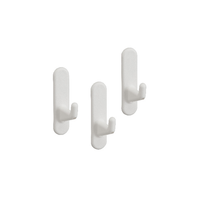 KROK RUNDAD VIT 3ST | Beijer Byggmaterial