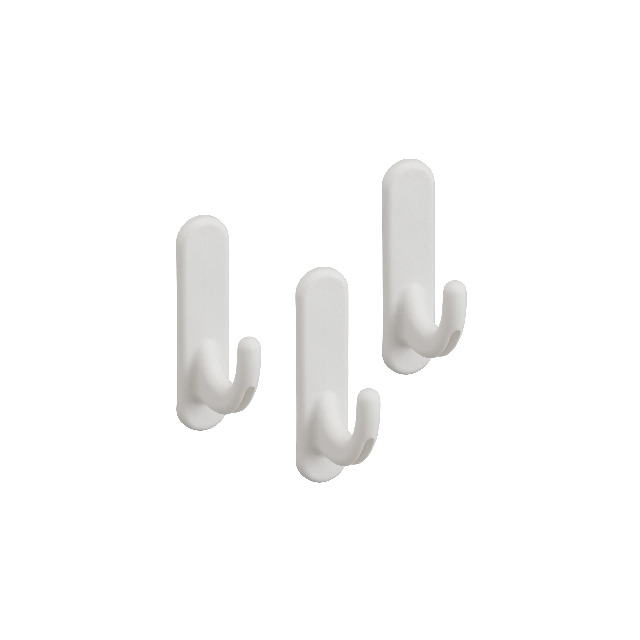 KROK RUNDAD VIT 3ST | Beijer Byggmaterial
