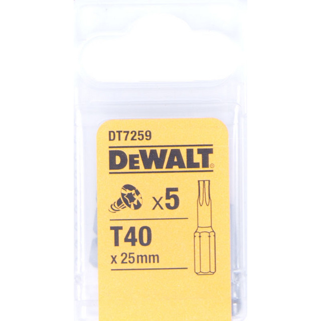 BITS TX 25MM T40 5P | Beijer Byggmaterial