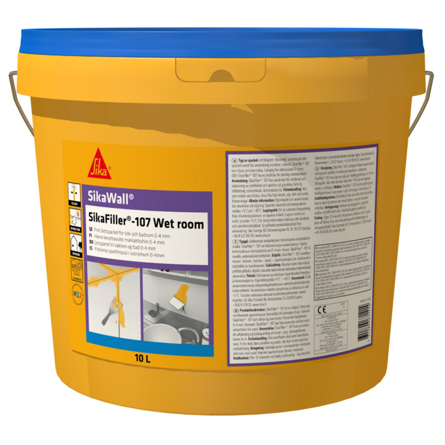 FILLER 107 SIKA 10L | Beijer Byggmaterial