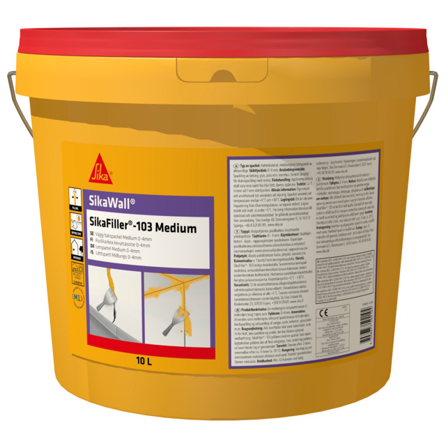 FILLER 103 SIKA MEDIUM 10L | Beijer Byggmaterial