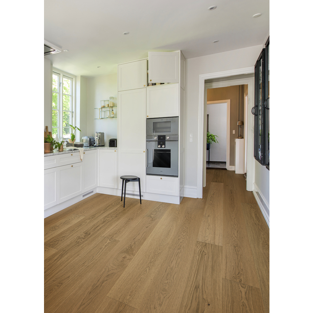 TRÄGOLV HÄRD EK TULLSTORP XXL 1,934M2/PKT NAT BRUSHED BROWN | Beijer ...