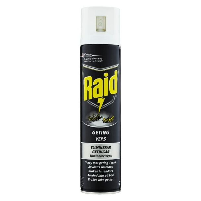 INSEKTSSPRAY GETING RAID 300ML | Beijer Byggmaterial