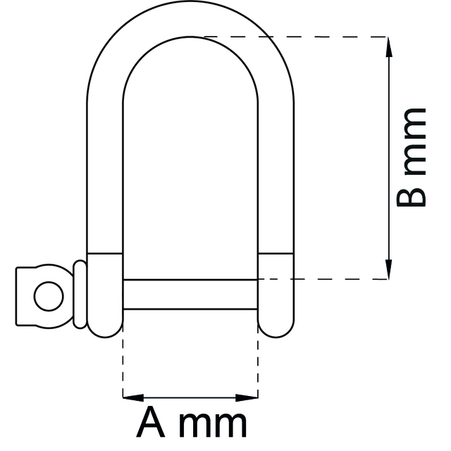 SCHACKEL 500D-I ROSTFRI 6MM 2ST | Beijer Byggmaterial