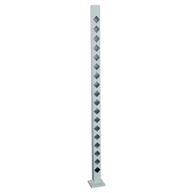 ÄNDSTOLPE BOLMEN 1680 NAT. STAKETSTOLPE ALUMINIUM | Beijer Byggmaterial